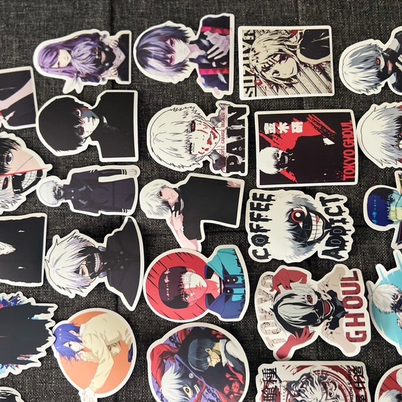 No Brand | Accessories | Tokyo Ghoul Sticker Set 5 Pcs | Poshmark